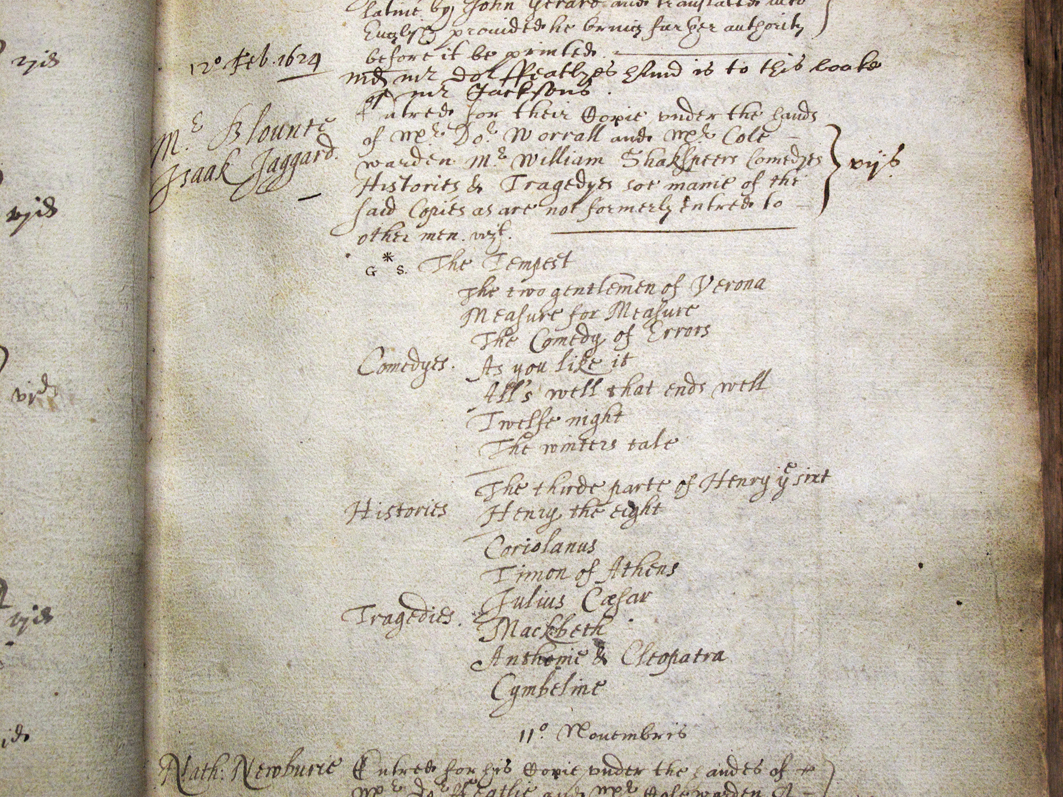 Enter The First Folio (and George Steevens) » Folio 400 - Printing ...